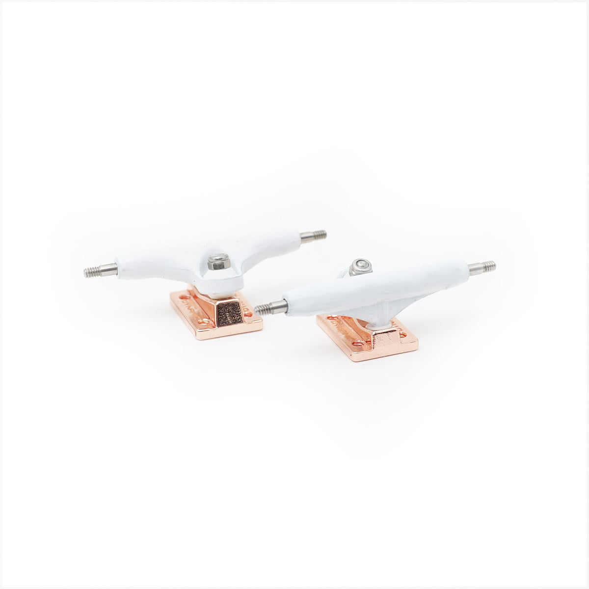 Dynamic Trucks - 32mm White Hanger Rose Gold Baseplate Special Edition ...