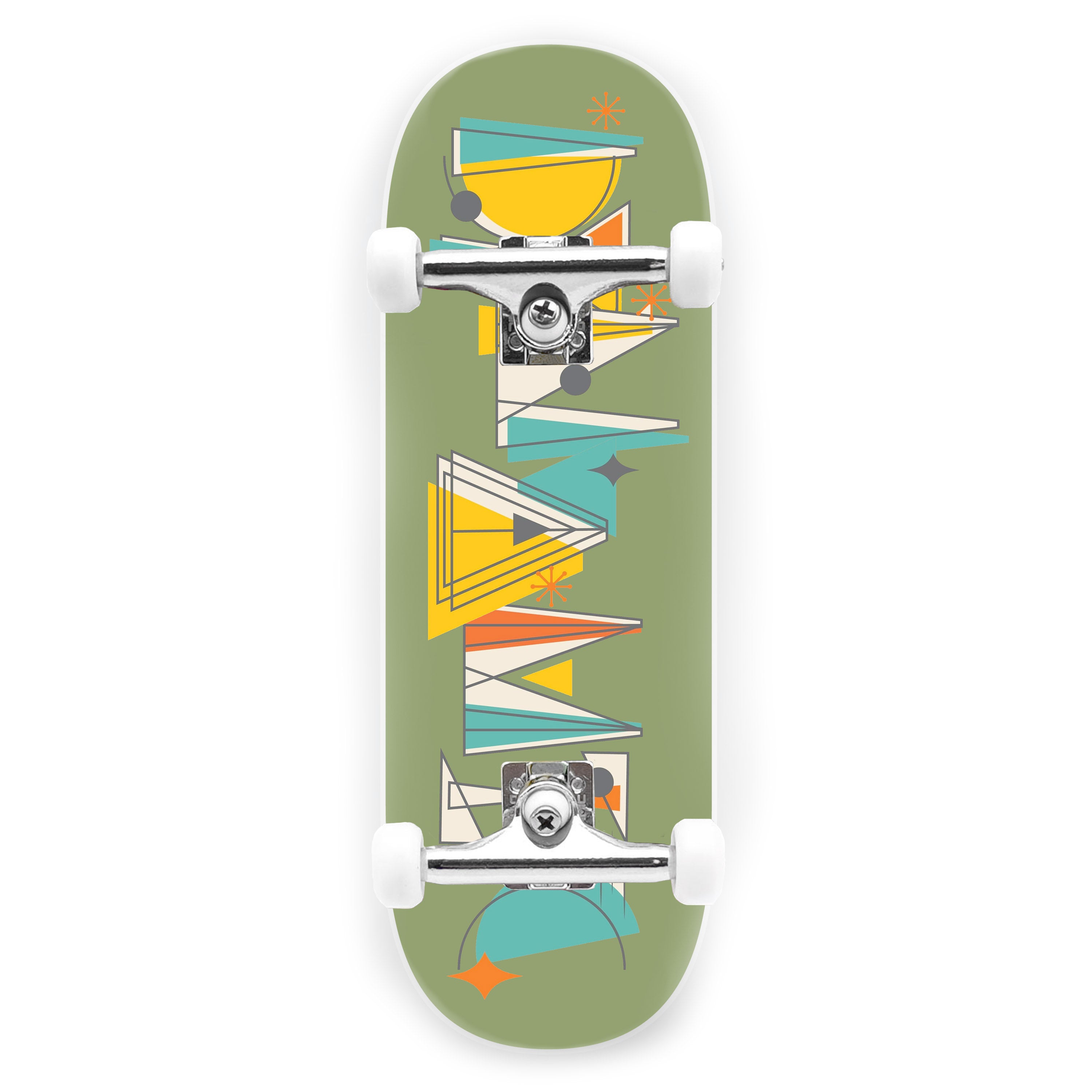 Dynamic Plastic Deck Complete - "Midcentury" – Dynamic Fingerboards
